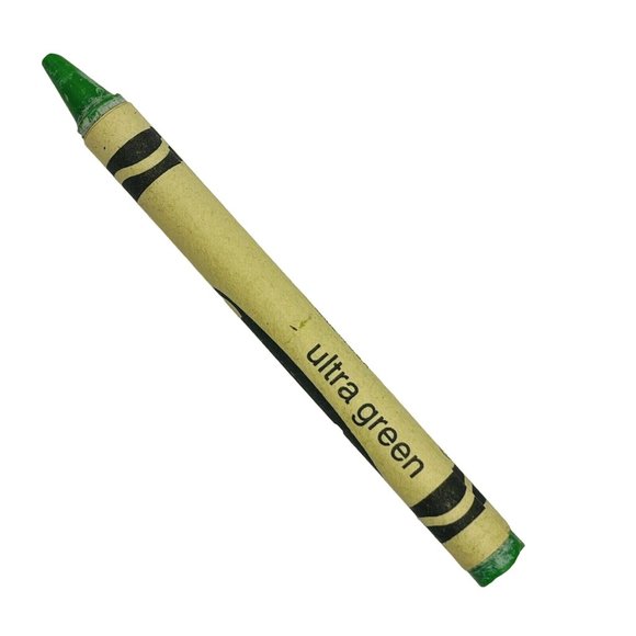 Crayola | Office | Ultra Green Crayola Crayon Fluorescent Retired ...